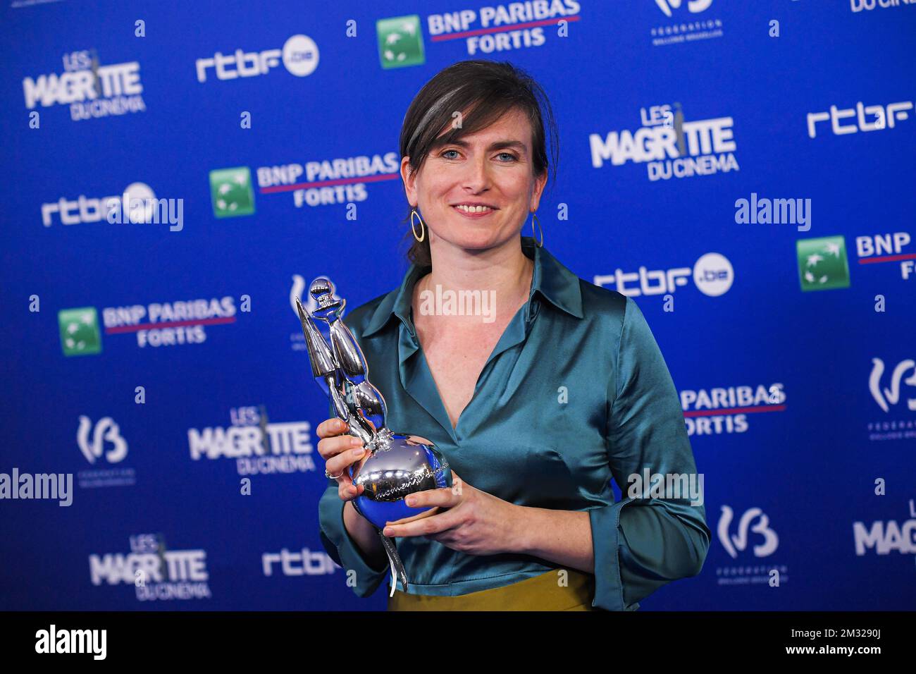 Delphine Tomson pictured during the 10th edition of the 'Magritte du ...