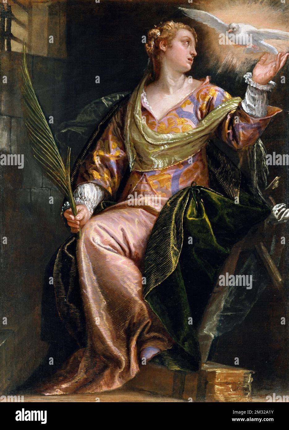 Saint catherine of alexandria in prison hi-res stock photography and ...