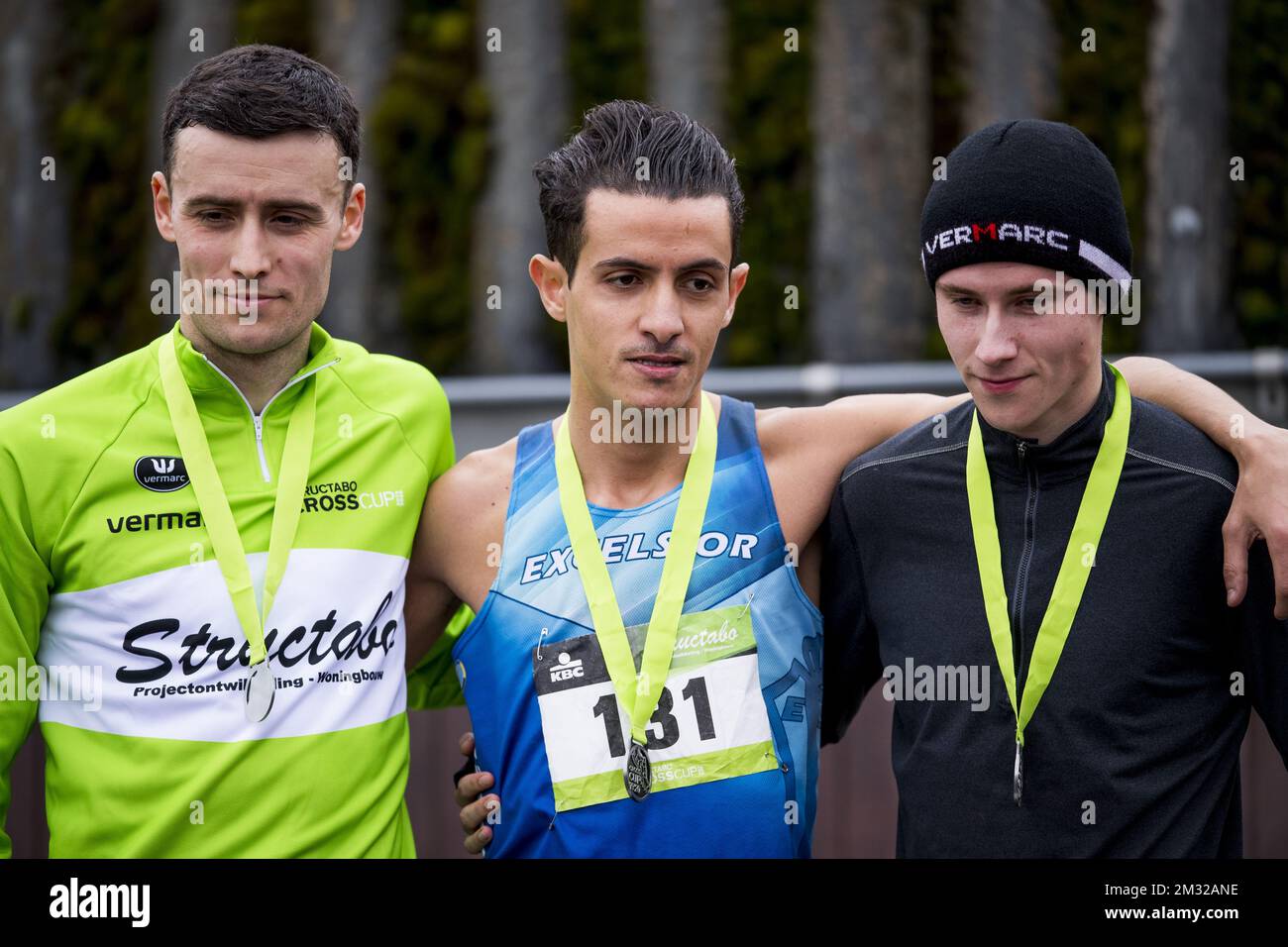 Adam Hickey, Belgian Lahsene Bouchikhi and Belgian Dieter Kersten ...