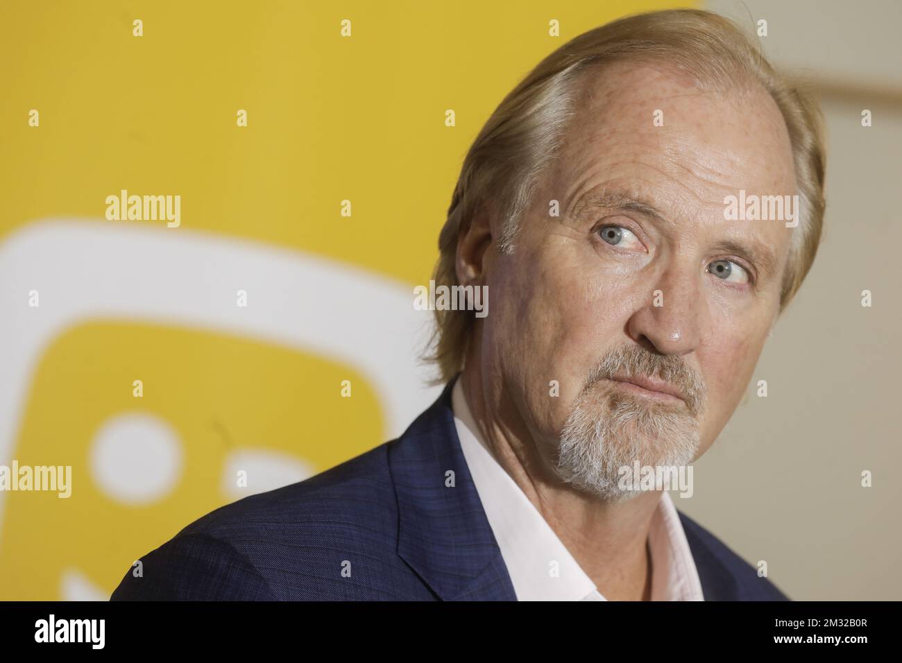 Telenet CEO John Porter pictured during a press conference of Belgian ...