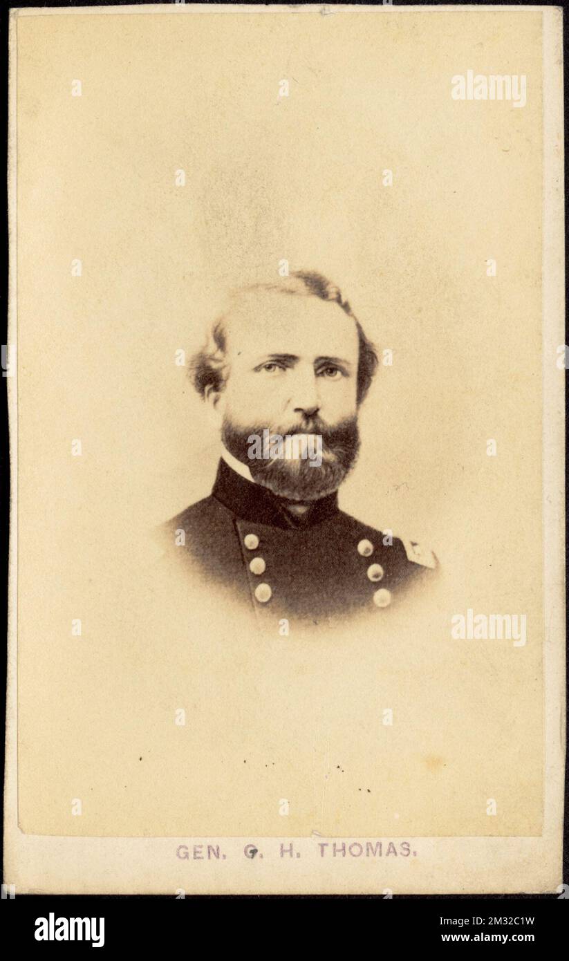 Gen. G. H. Thomas , Military officers, Thomas, George H. George Henry, 1816-1870, Carte de ...