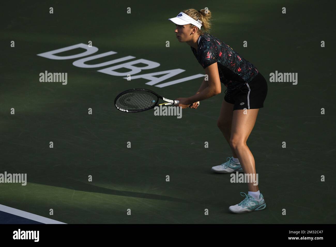 Belgian Elise Mertens pictured at a training session ahead of the 2020 ...