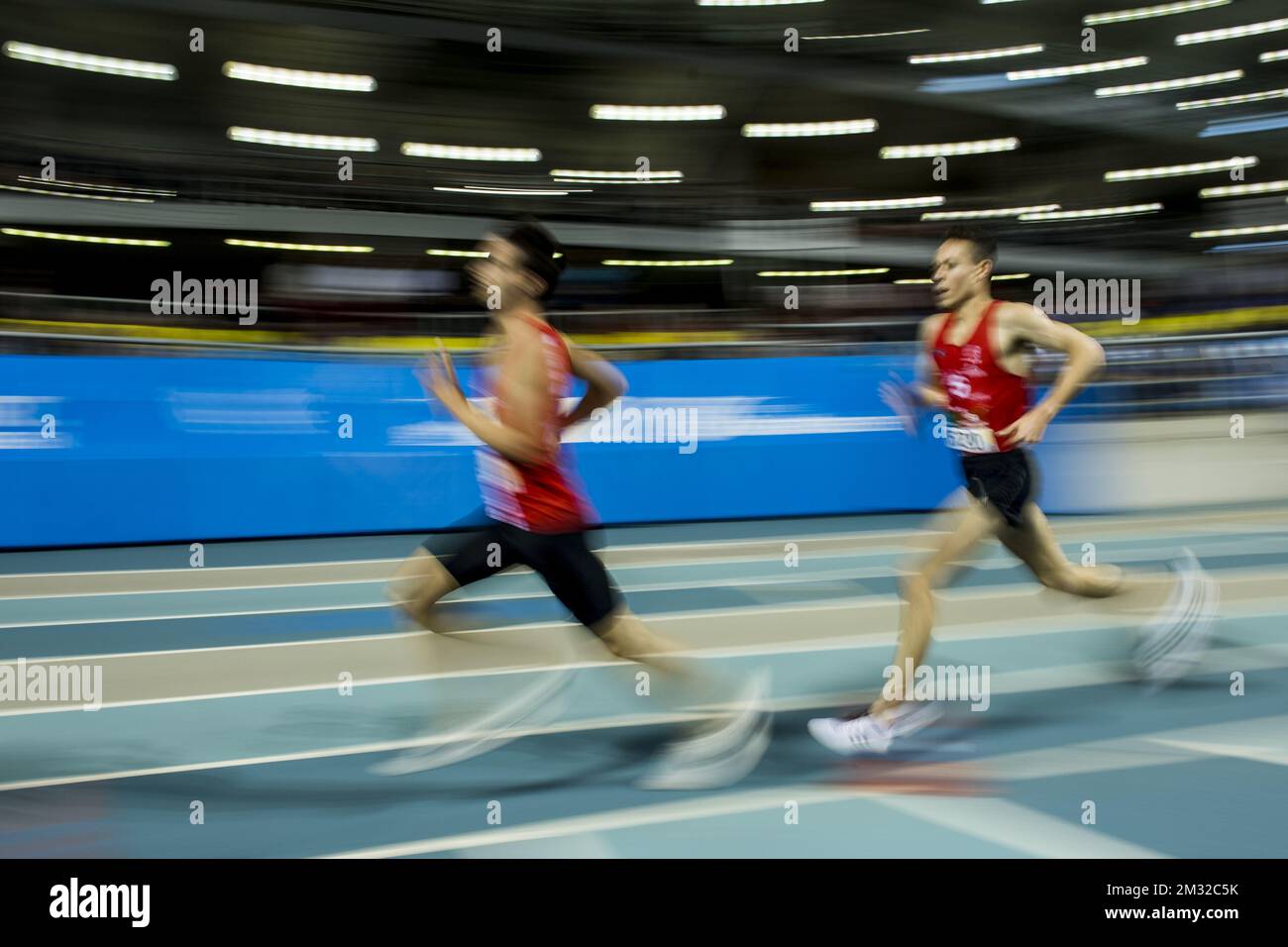 Belgian Hugo Hay and Belgian Robin Hendrix pictured in action during ...