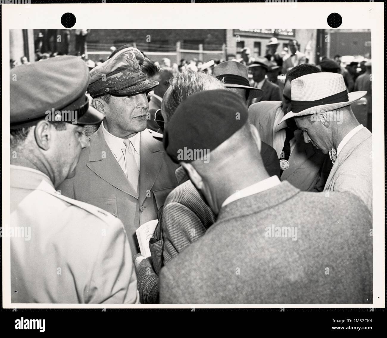 Gen. MacArthur , Ordnance industry, Armories, Military officers, Rites ...