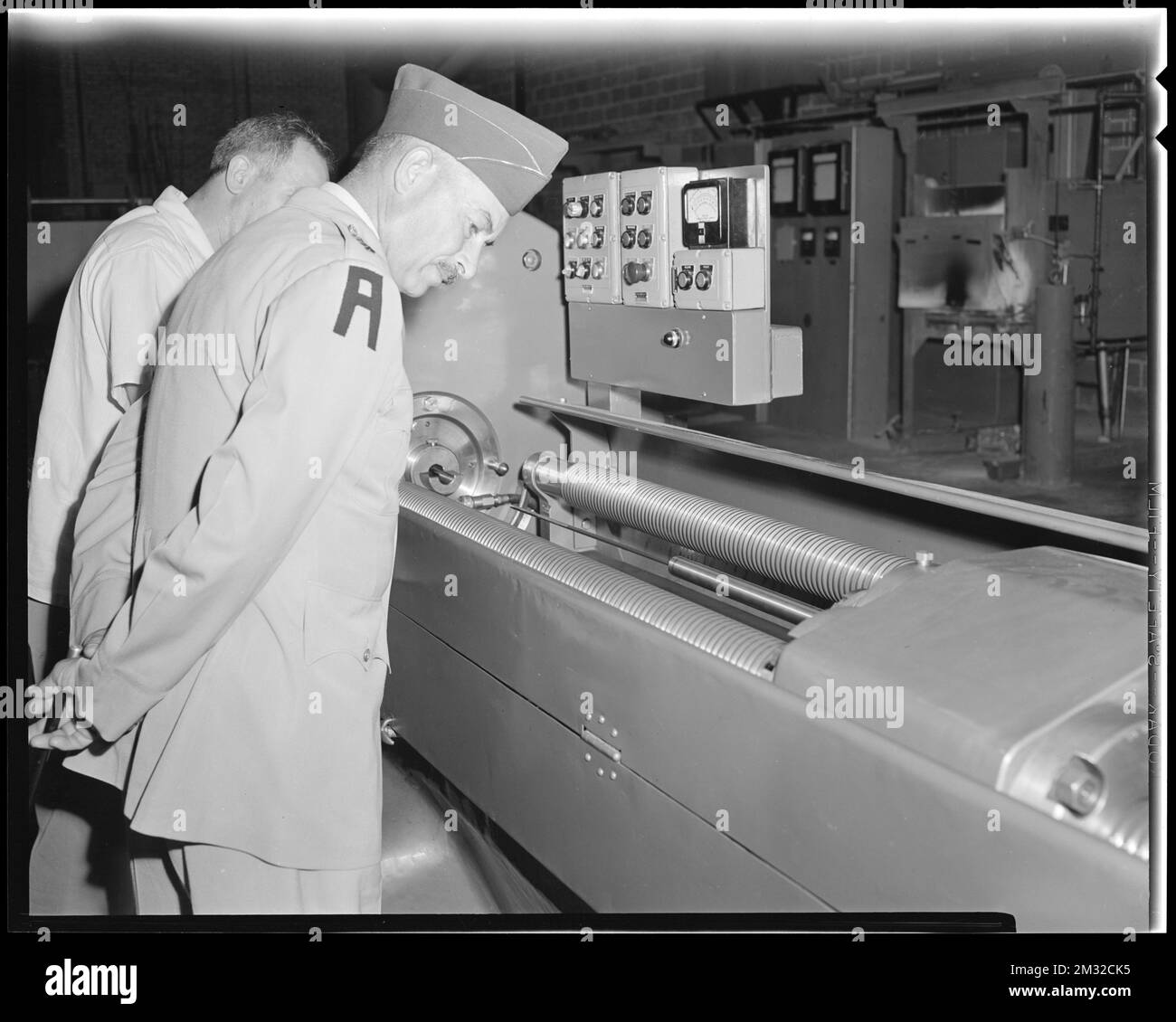 Gen. Maderois at swagger machine , Armories, Ordnance industry ...