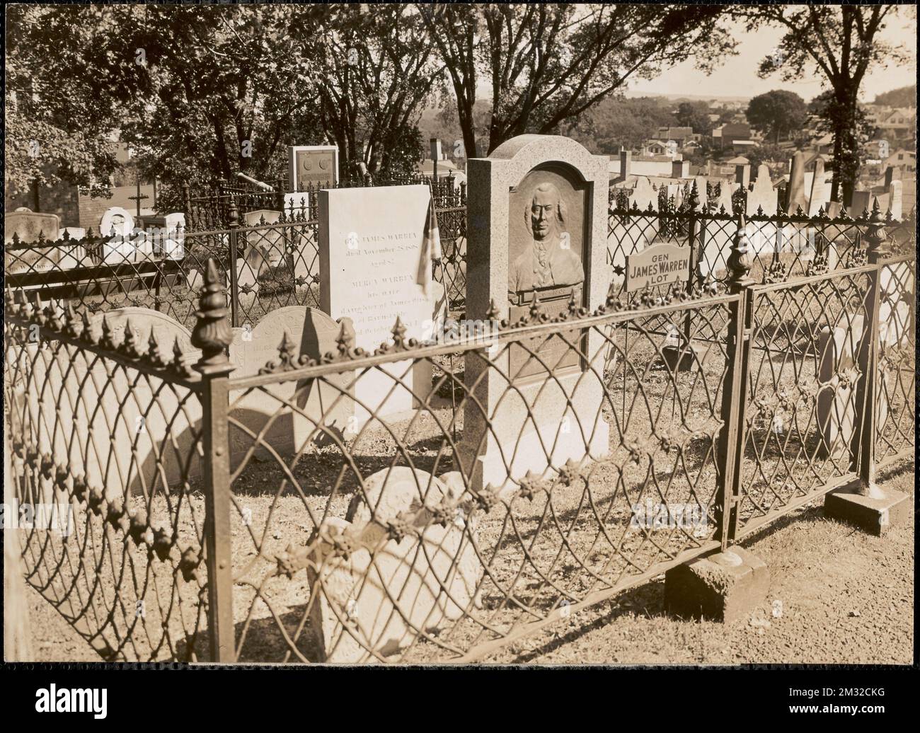 Gen James Warren died November 28 1808 aged 82. Mercy Warren, his wife ...