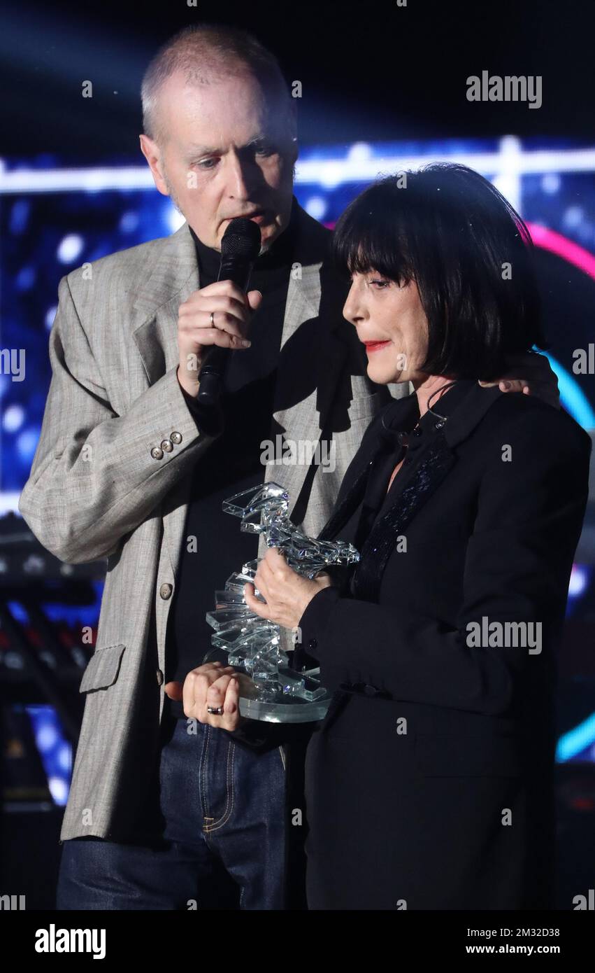 Jacques Duval and Singer Lio pictured during the fifth edition of the ...