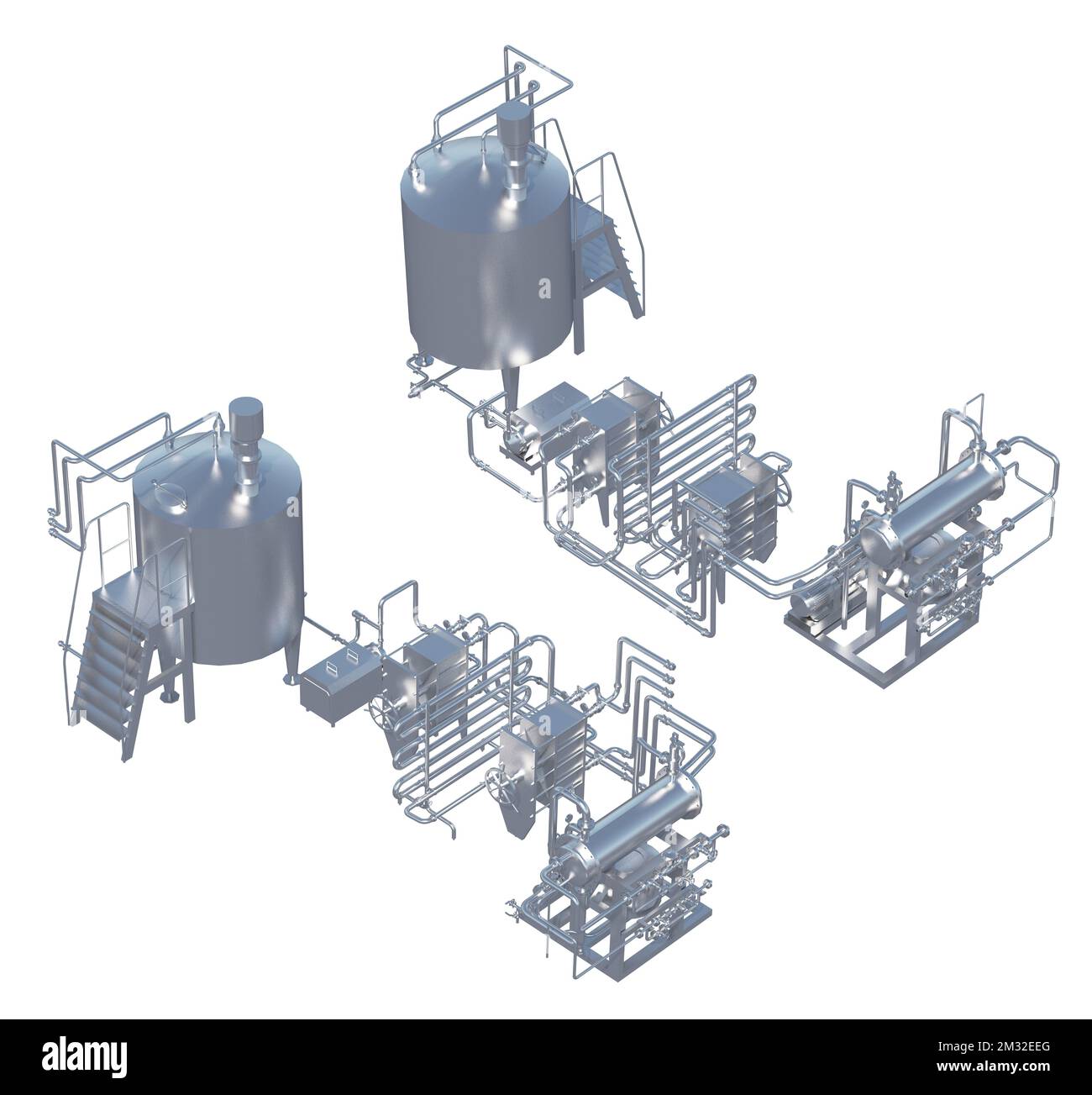 Pasteurizer Cut Out Stock Images & Pictures - Alamy