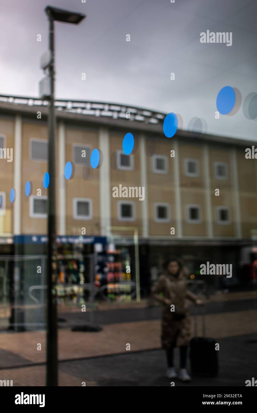 illustration picture shows the new NMBS temporary ticket locket in ...