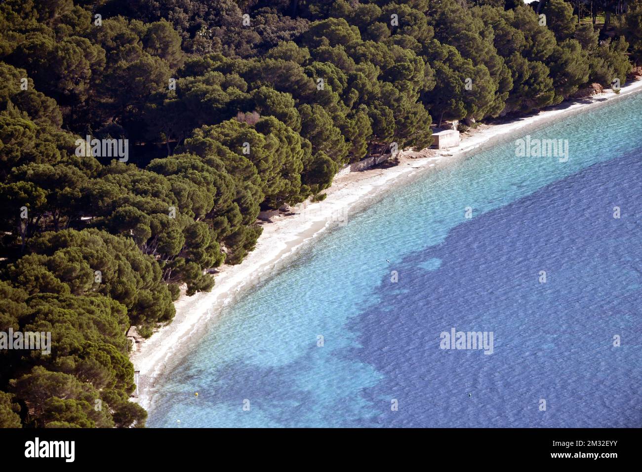 Formentor beach in Pollença, Mallorca Stock Photo - Alamy
