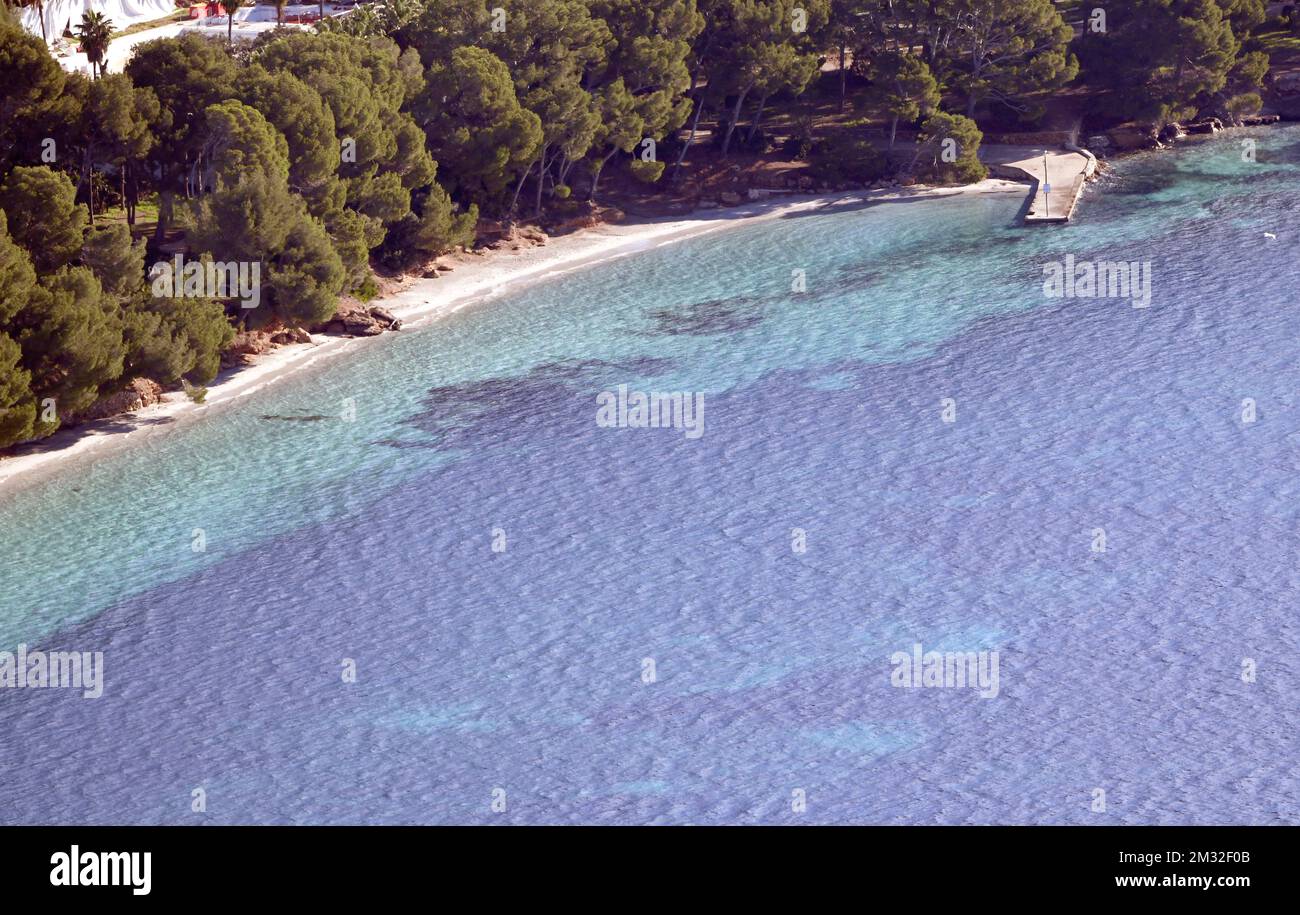 Formentor beach in Pollença, Mallorca Stock Photo - Alamy