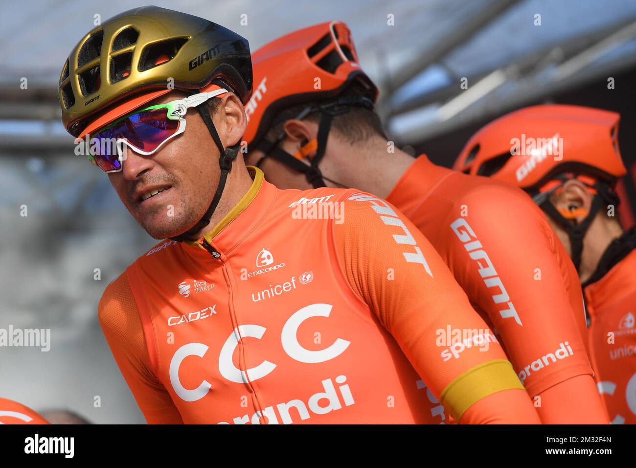 Belgian Greg Van Avermaet of CCC Team pictured ahead of the 71st ...