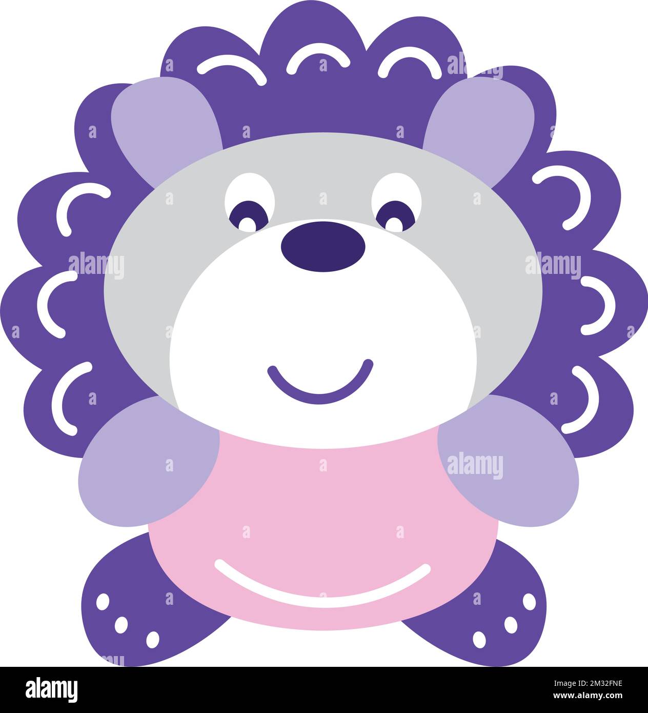 Fluffy doll Stock Vector Images - Alamy