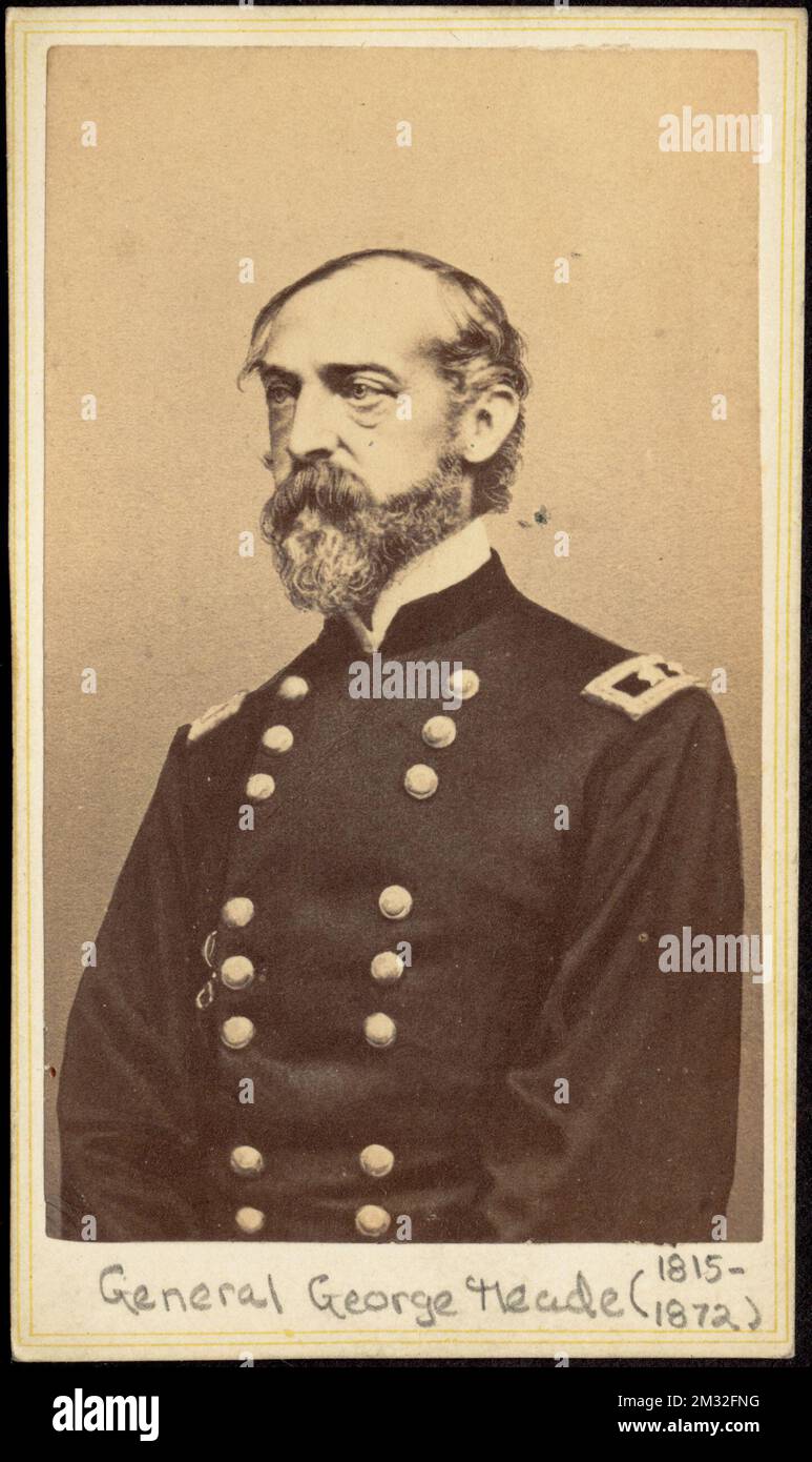 General George Meade (1815-1872) , Military officers, Meade, George ...