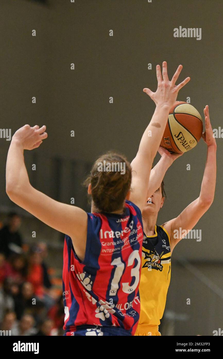Illustration picture shows a Top Division Women 1 basket game between ...