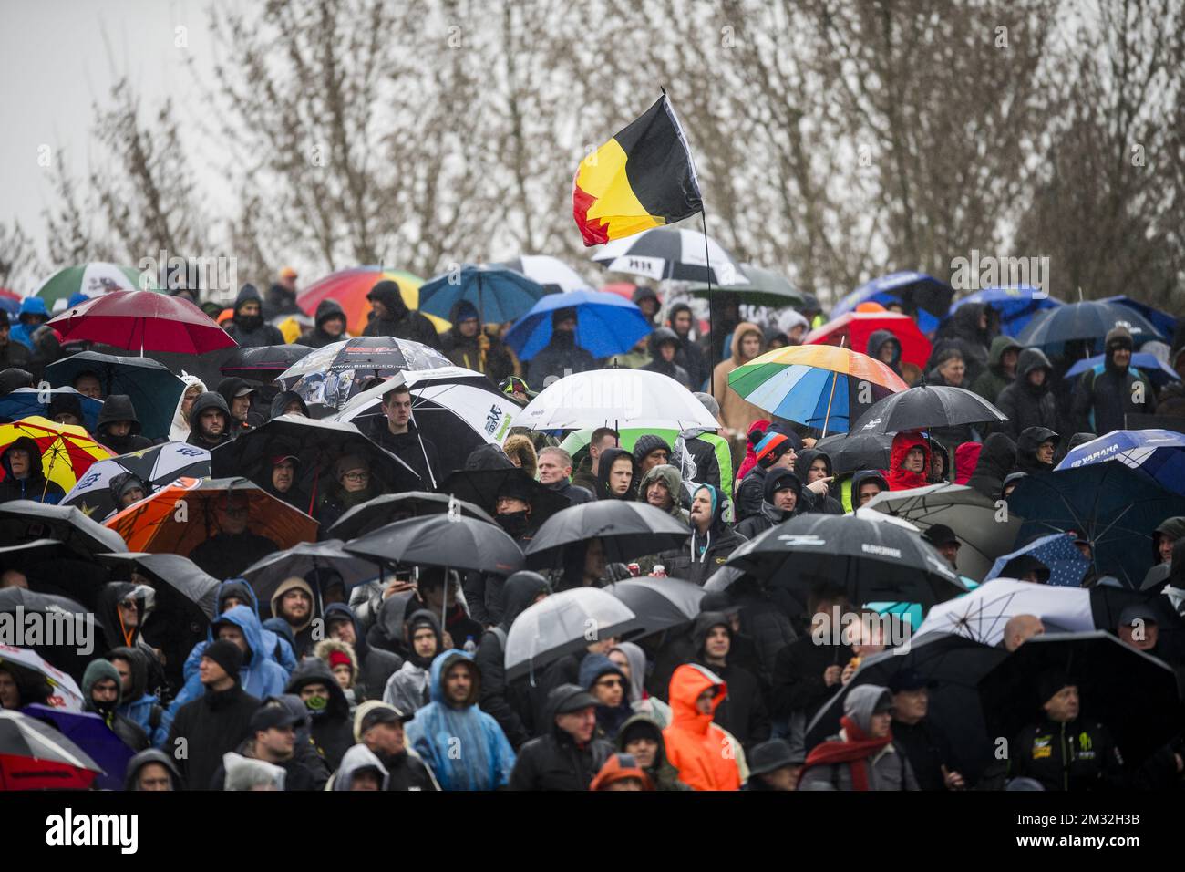 Illustration picture shows the crowd at the motocross MXGP Dutch Grand ...