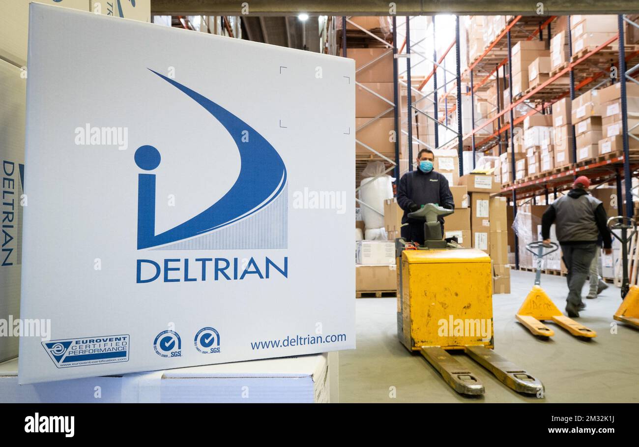 Illustration picture shows the Deltrian International firm, chosen by ...