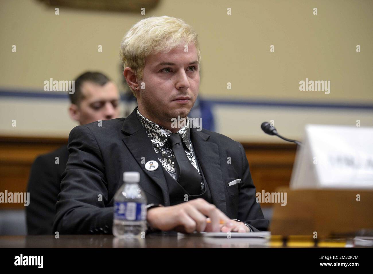 Washington, United States. 14th Dec, 2022. Michael Anderson, a survivor ...