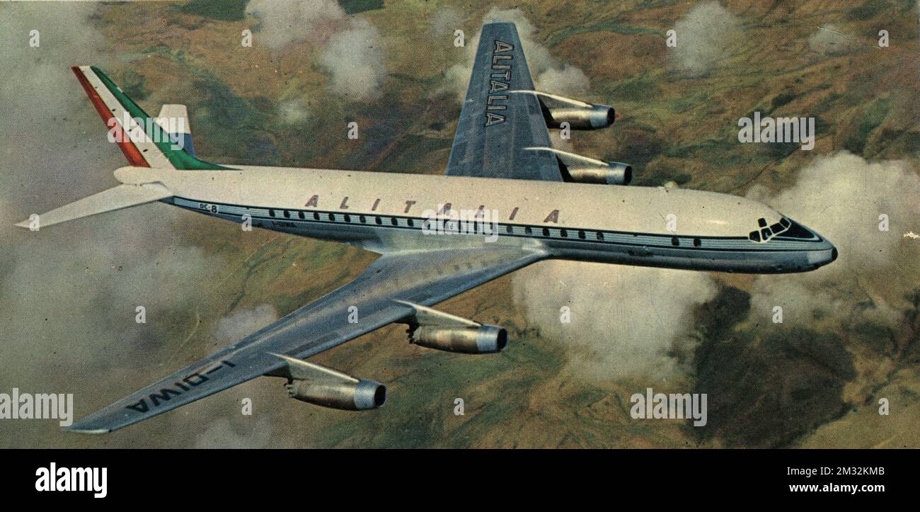 Douglas dc 8 aircraft hi-res stock photography and images - Alamy