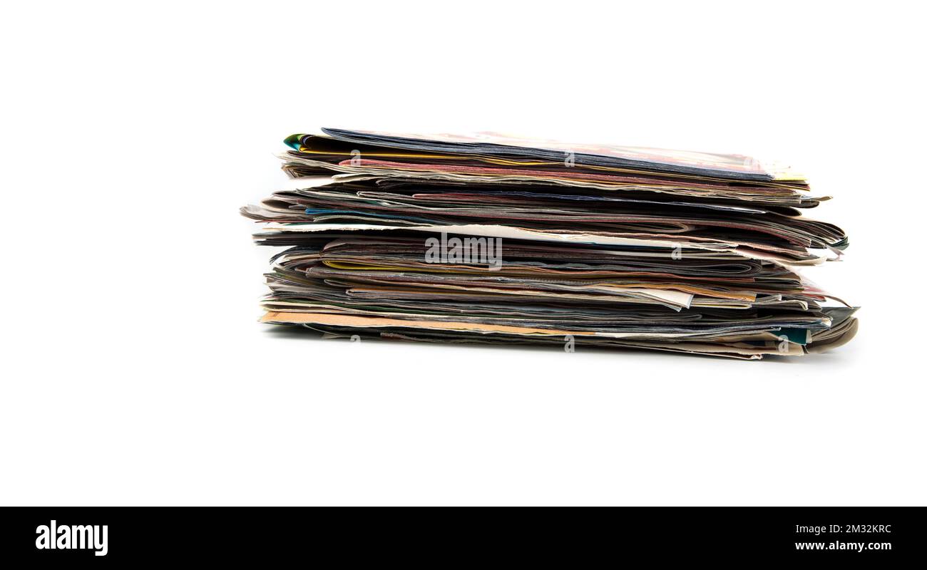 Newspapers and magazines Cut Out Stock Images & Pictures - Alamy