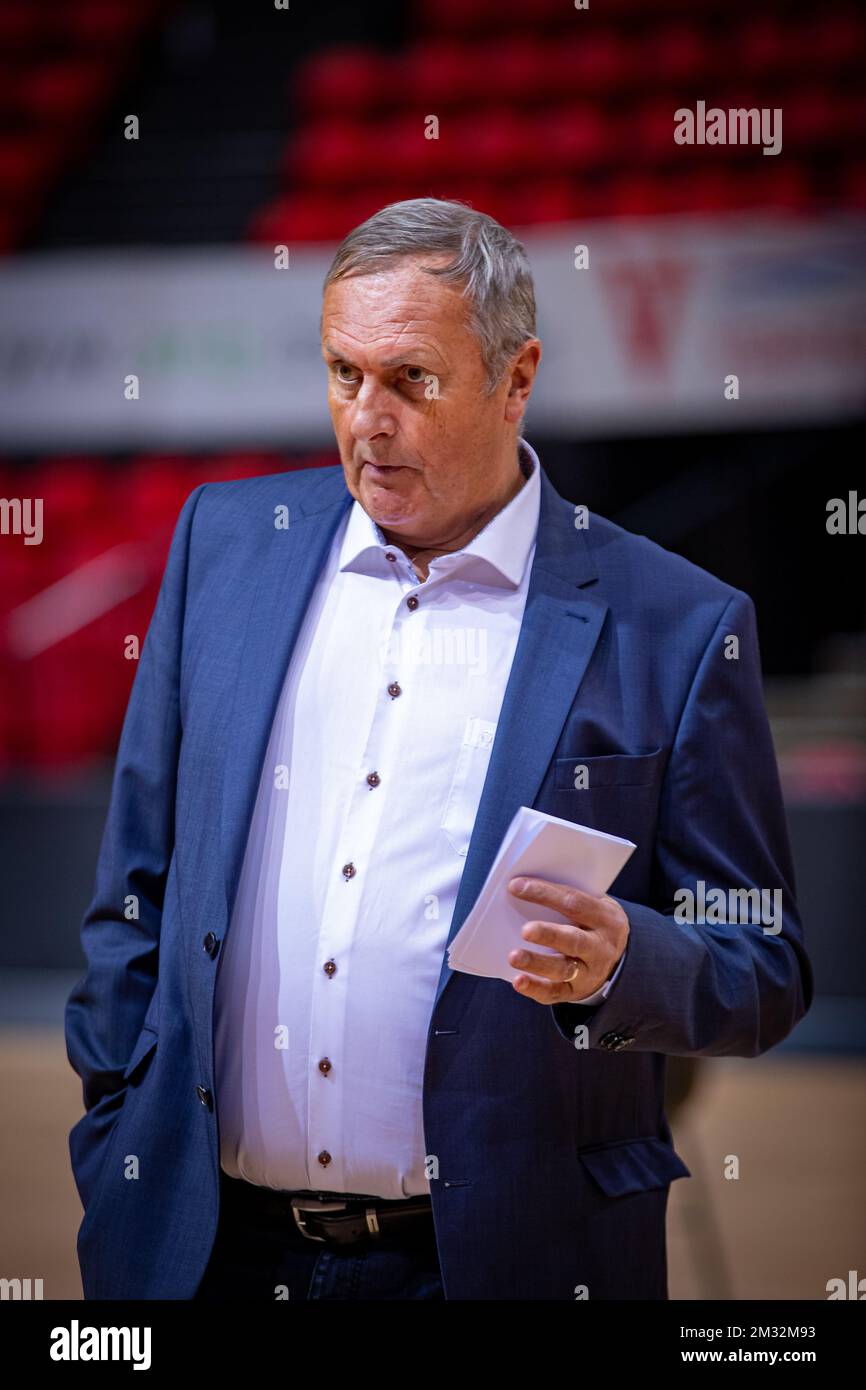 Chris Jonckheere of Kon BC Gistel Oostende Duva Fruit pictured during a ...