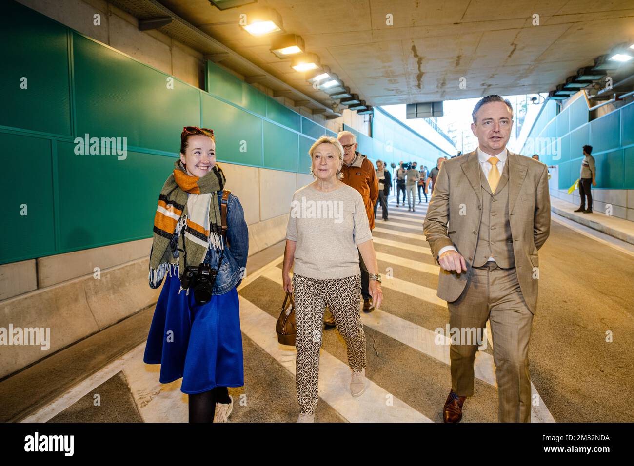 Antwerp alderman Koen Kennis and Antwerp Mayor Bart De Wever and the ...