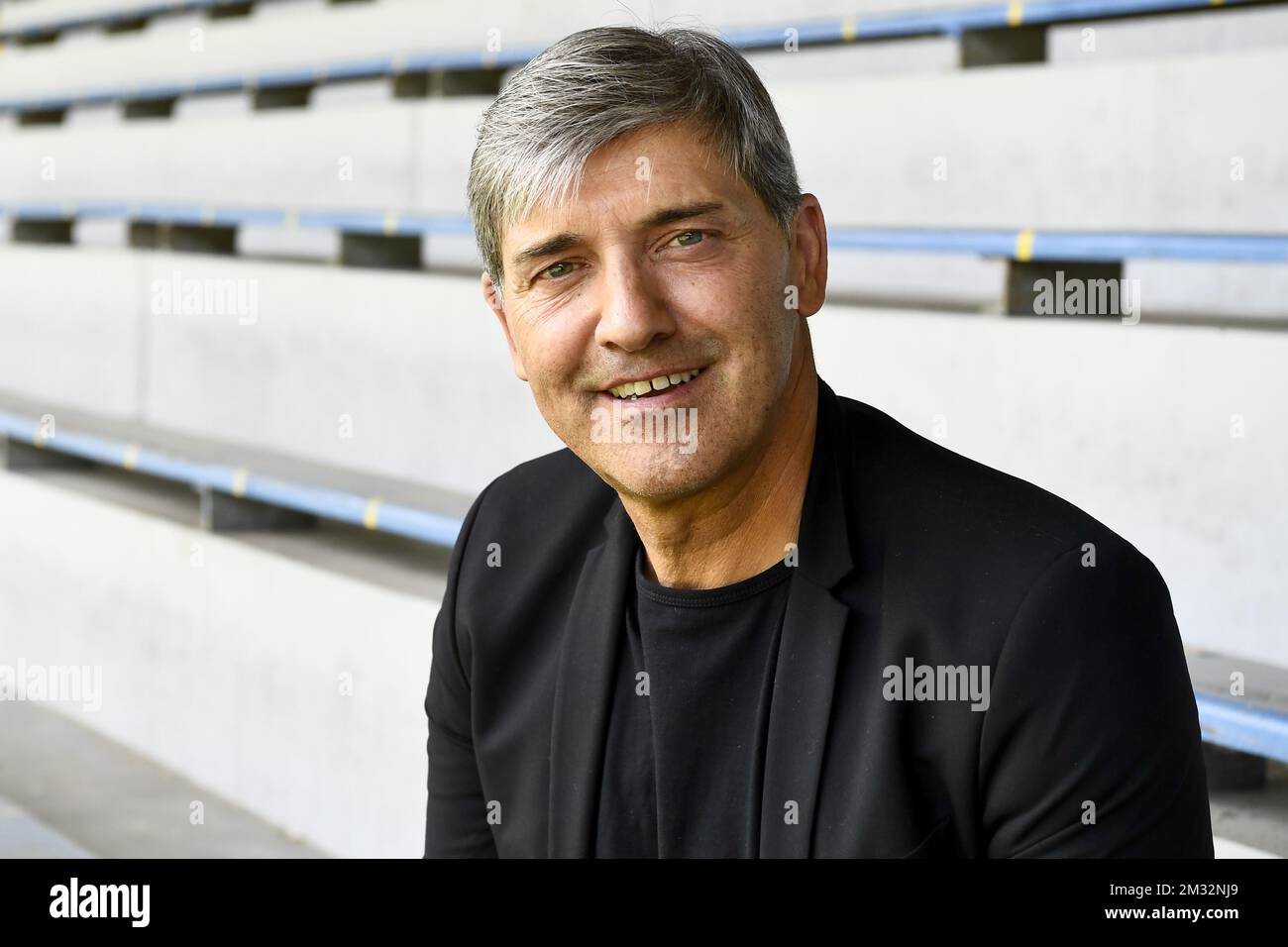 Union's new head coach Felice Mazzu pictured during a press conference ...