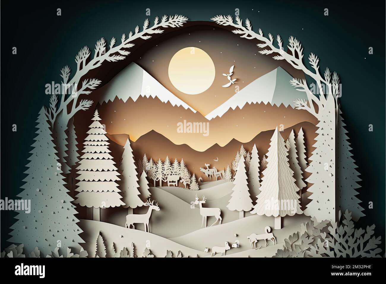 Ai generated paper hi-res stock photography and images - Alamy