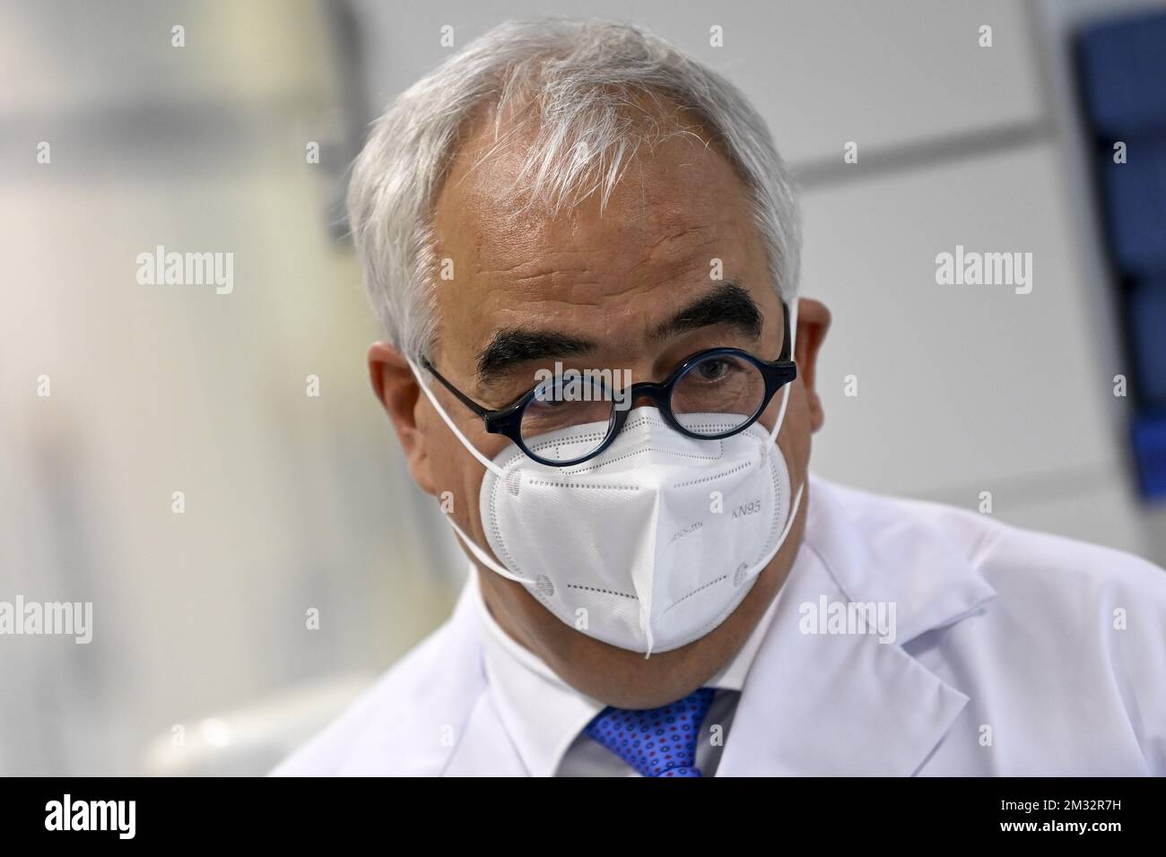 King Philippe - Filip of Belgium and Janssen Pharmaceutica chief ...