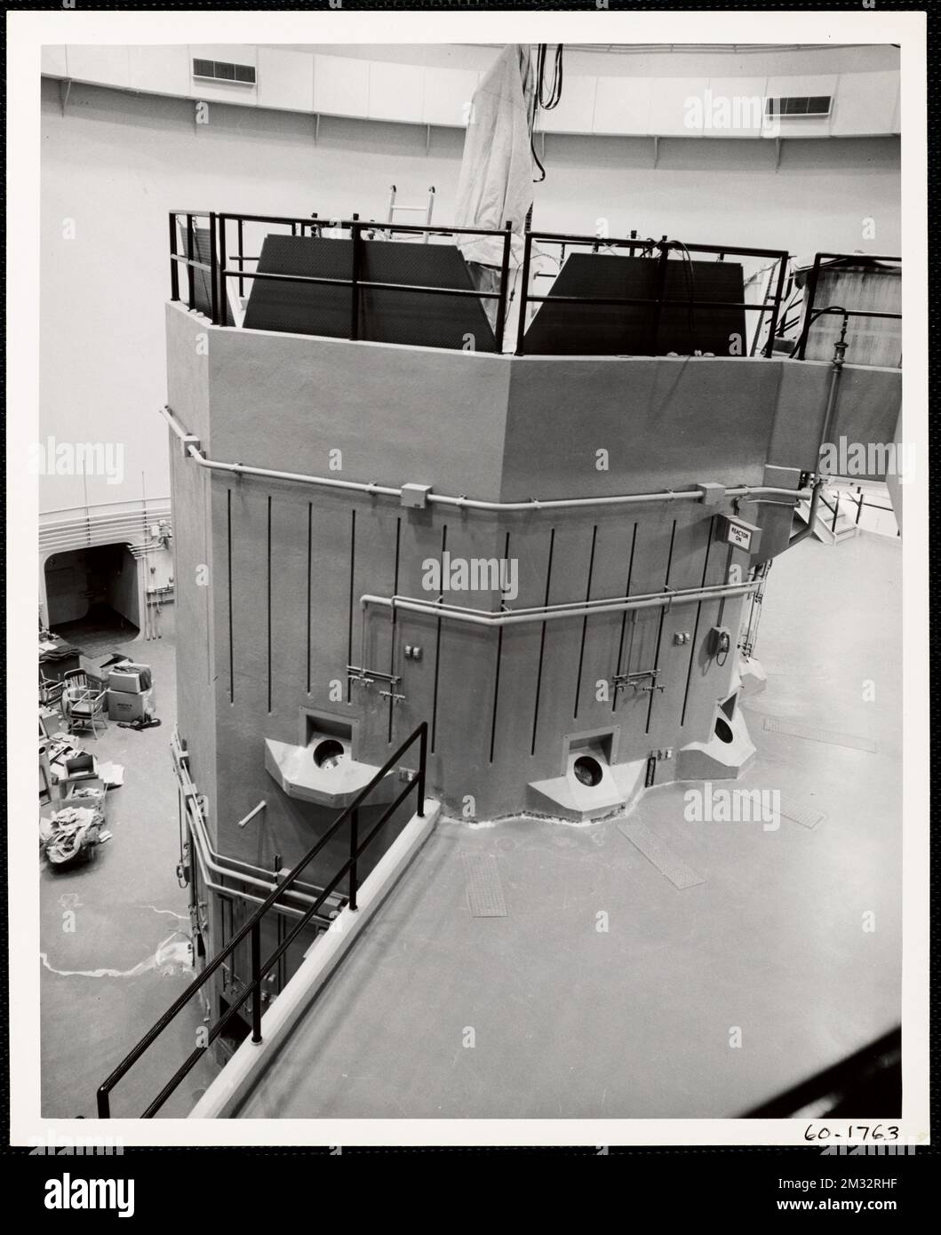 General view of reactor core , Armories, Ordnance industry, Nuclear ...