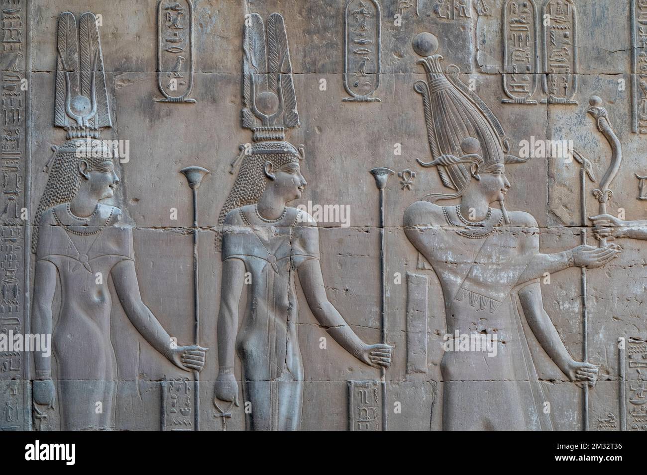 The Temple of Haroeris and Sobek at Kom Ombo in the Nile Valley, Upper ...