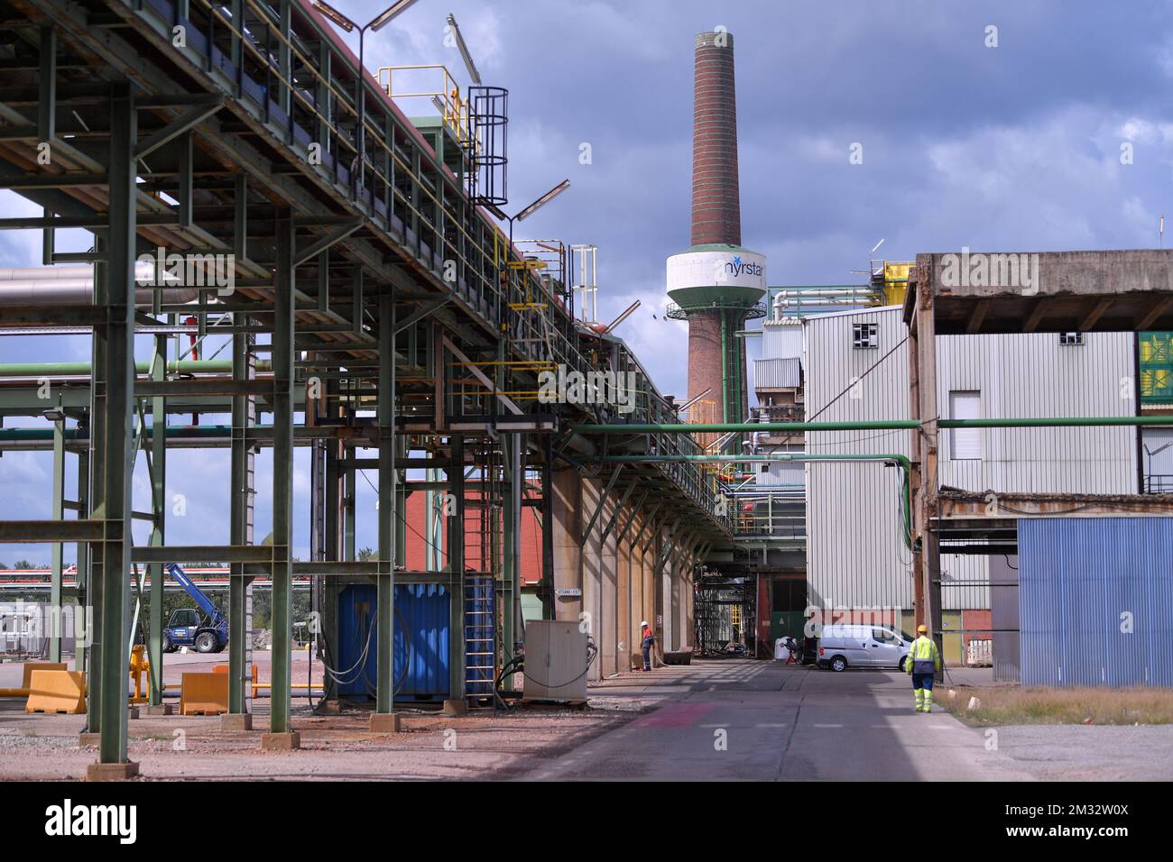 Illustration picture shows the plant of Nyrstar in Balen, Tuesday 07 ...