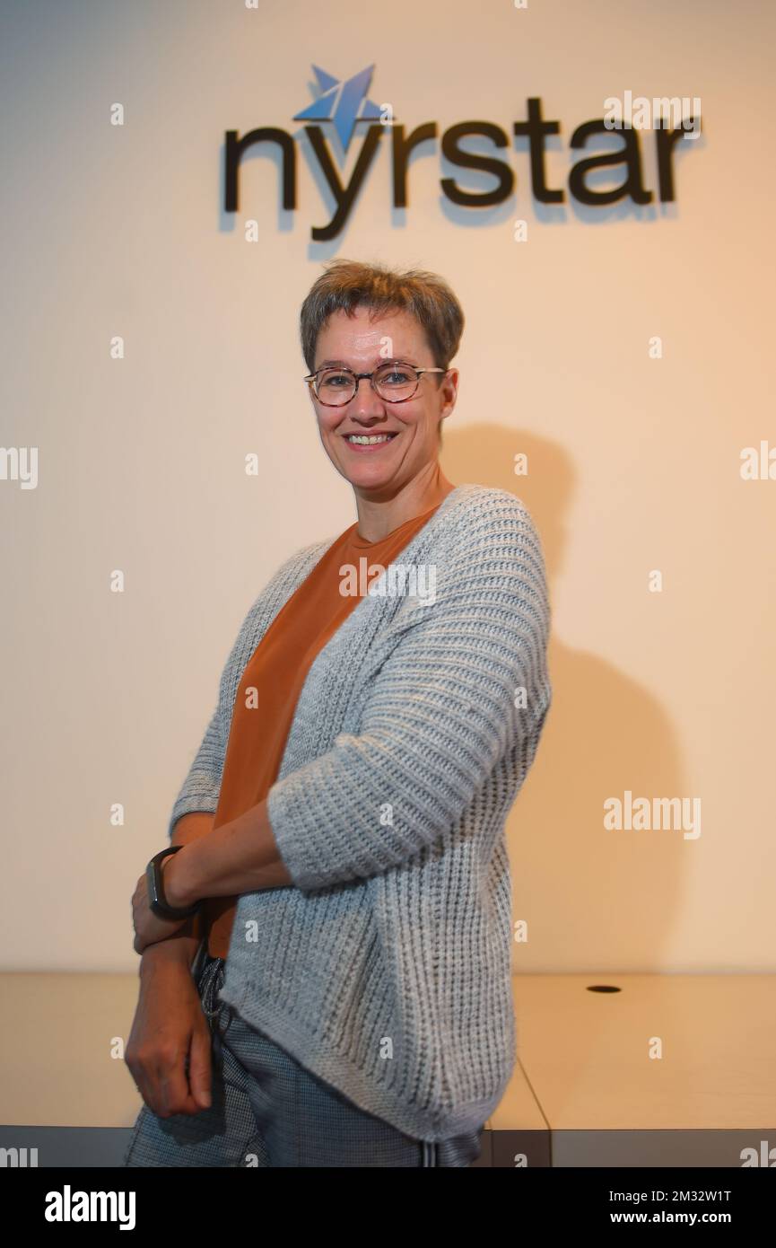 Nyrstar general manager Inge Schildermans poses for the photographer ...