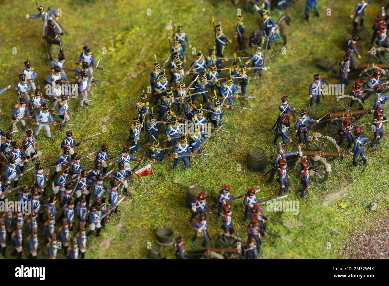 Illustration picture shows details of the biggest scale model of the ...