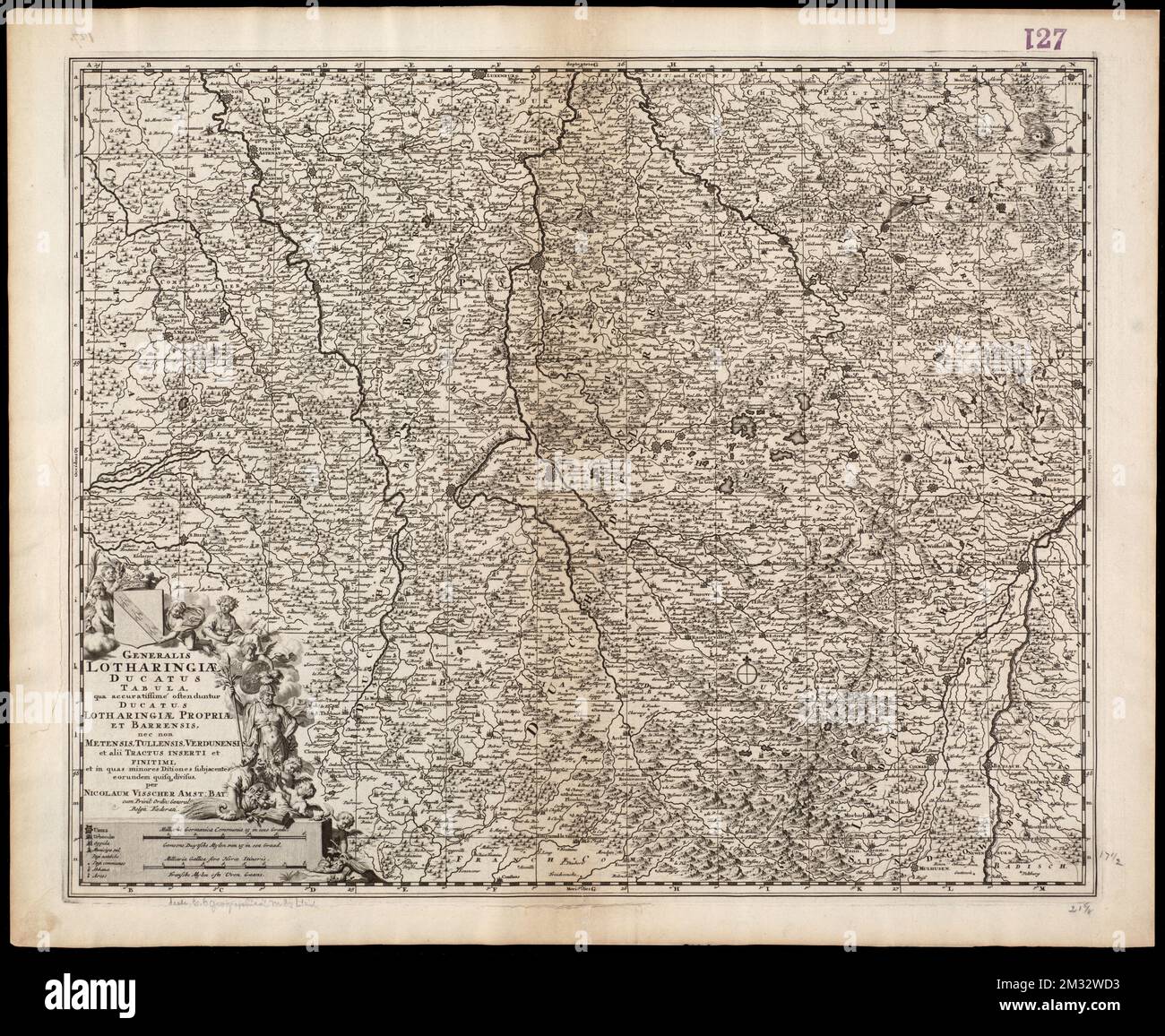 Generalis Lotharingiae Ducatus Tabula, qua accuratissime oftenduntur ...