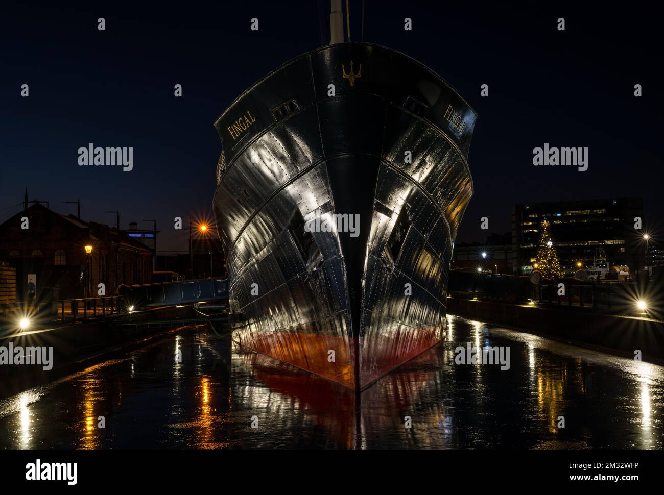 Leith, Edinburgh, Scotland, Uk, 14th December 2022. UK Weather: the ...