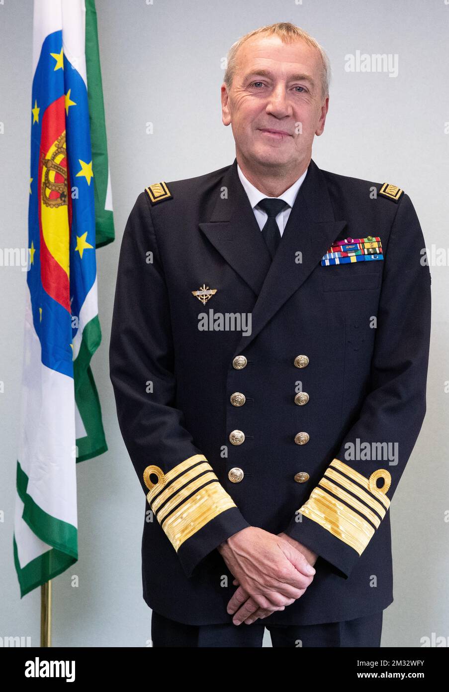 New chief of defence, Commander of the marine component Michel Hofman ...