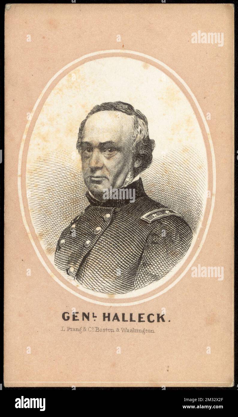 Genl halleck hi-res stock photography and images - Alamy