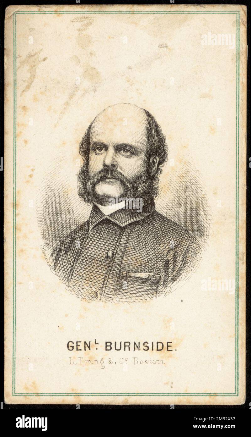 Gen'l. Burnside , Military officers, Burnside, Ambrose Everett, 1824 ...