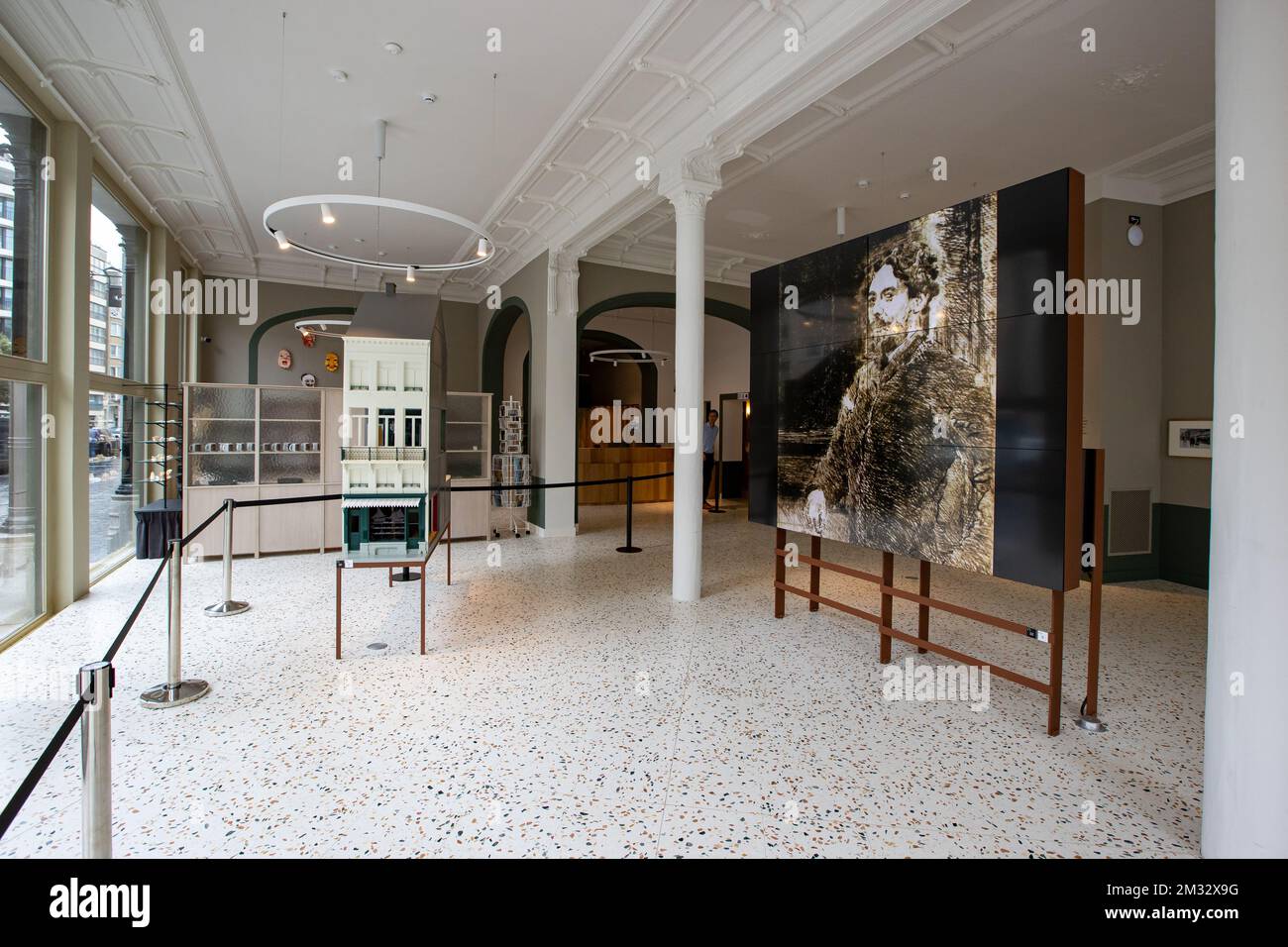 Illustration picture shows the Ensor museum which reopened after ...