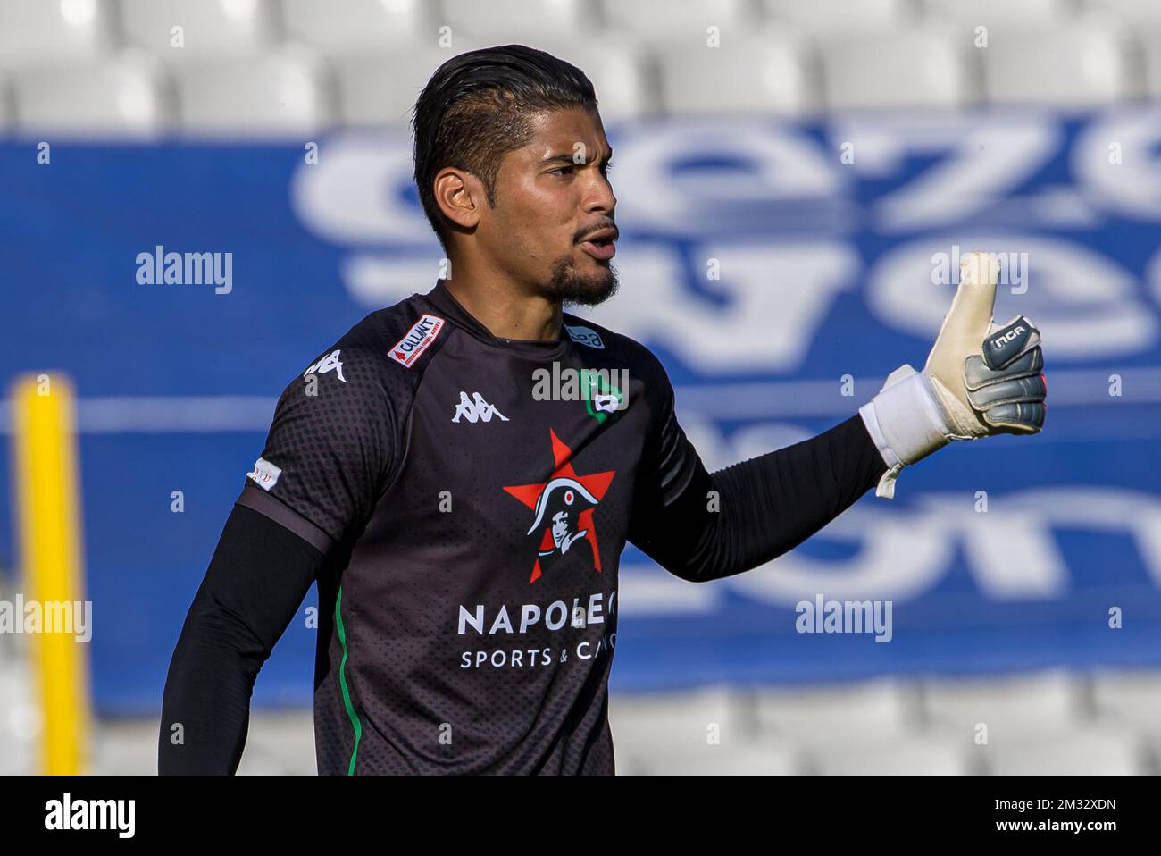 Cercle's Warleson pictured during a friendly soccer game between ...