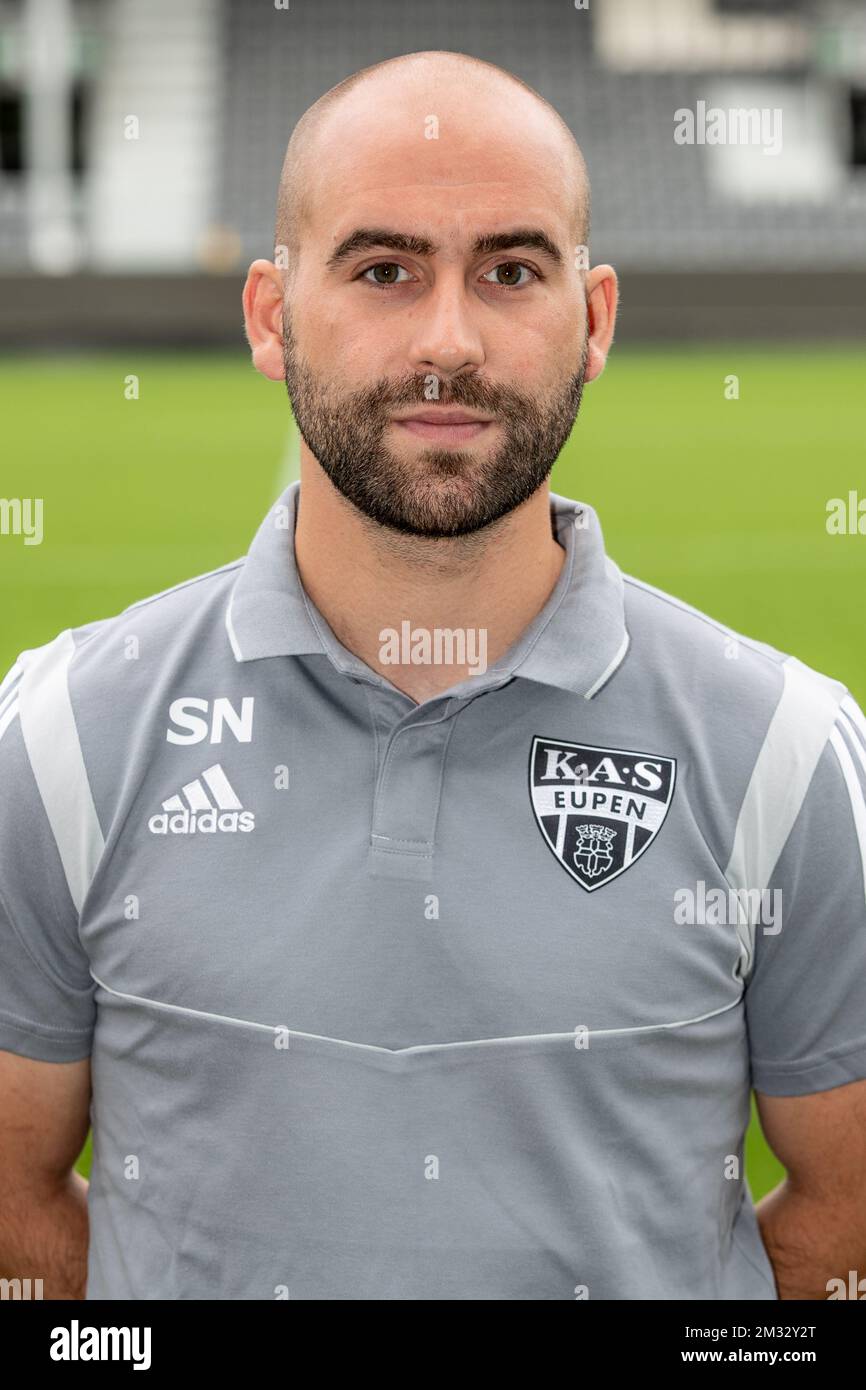 Eupen's warehouse man Scott Nicoll poses for the photographer, in marge ...