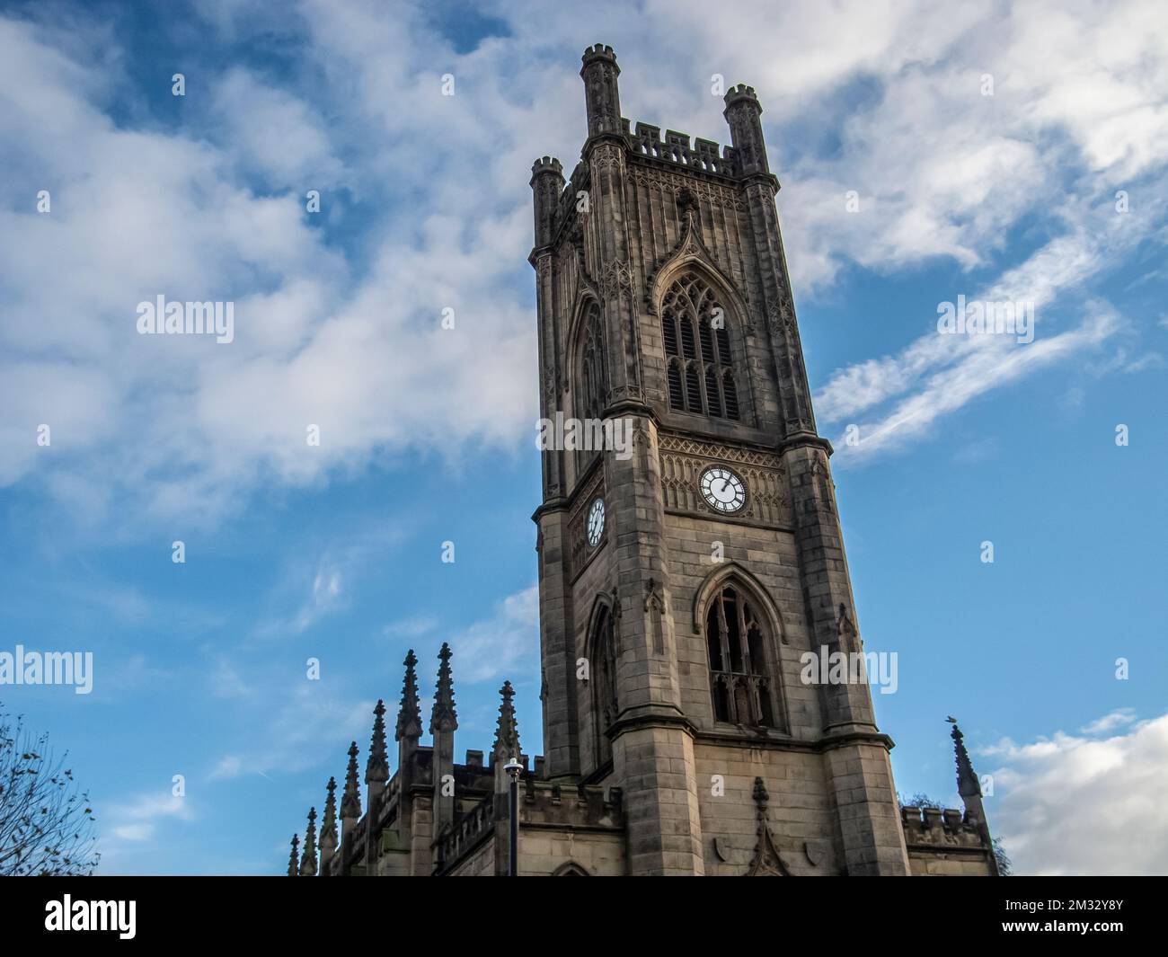 St Luke's Bombed Out Church, Liverpool Stock Photo - Alamy