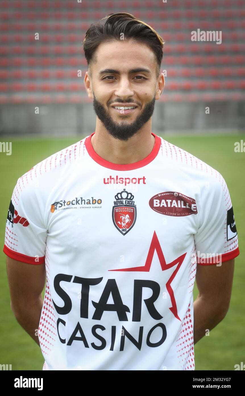Mouscron's Imad Faraj poses for the photographer, in marge of the 2020 ...