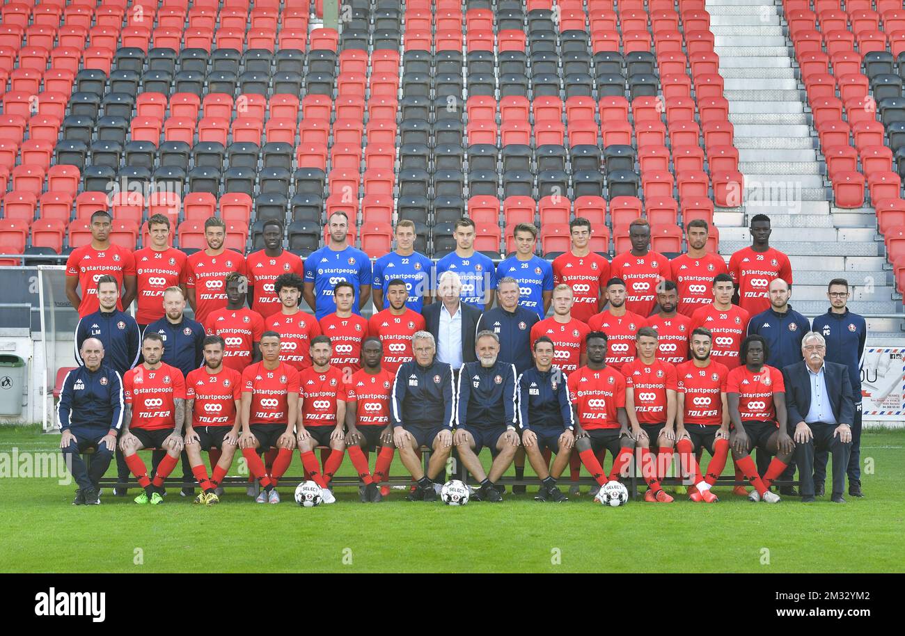 (Back Row L-R) Gael Kakudji, Benjamin Boulenger, Theo Pierrot, Moussa ...