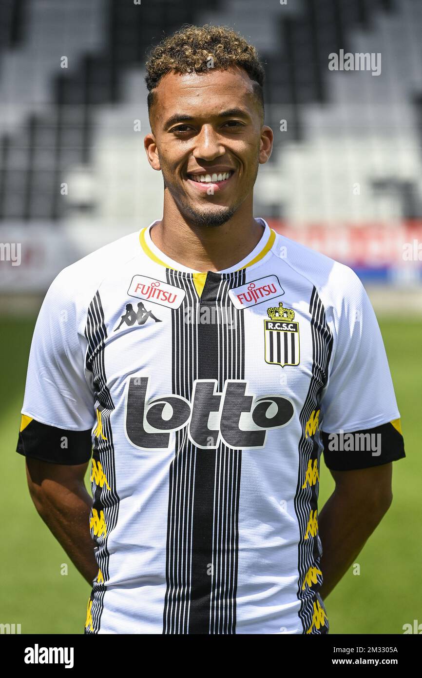 Charleroi's David Henen poses for the photographer, in marge of the ...
