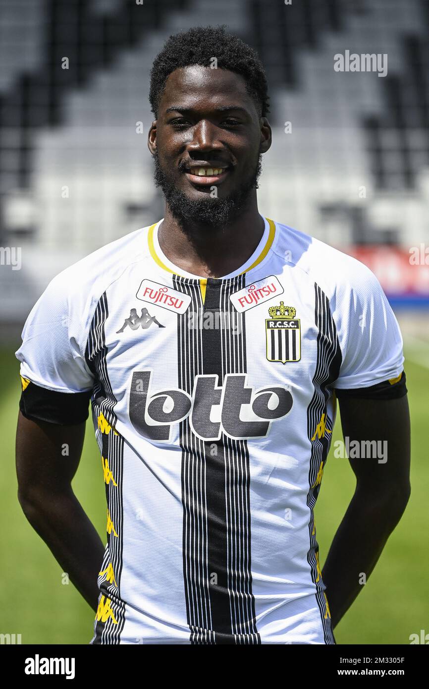 Charleroi's Shamar Nicholson poses for the photographer, in marge of ...