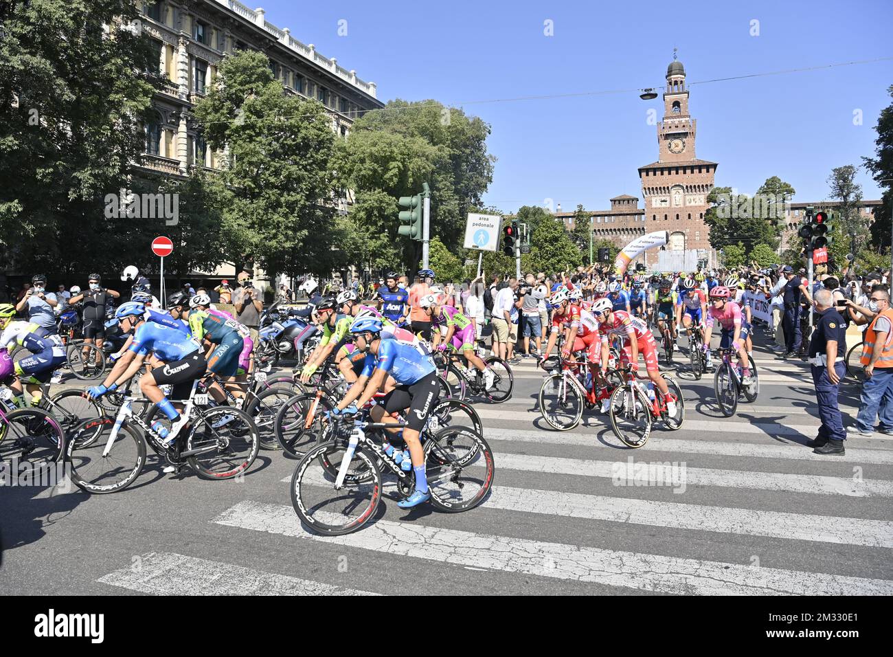 Illustration picture shows the start of the 111th edition of the ...