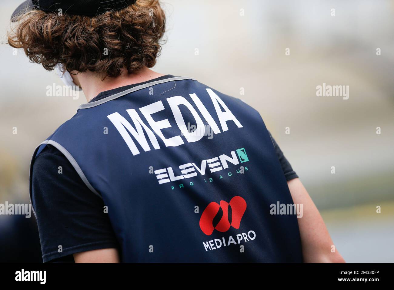 Illustration picture shows the Eleven sport logo during the Jupiler Pro ...