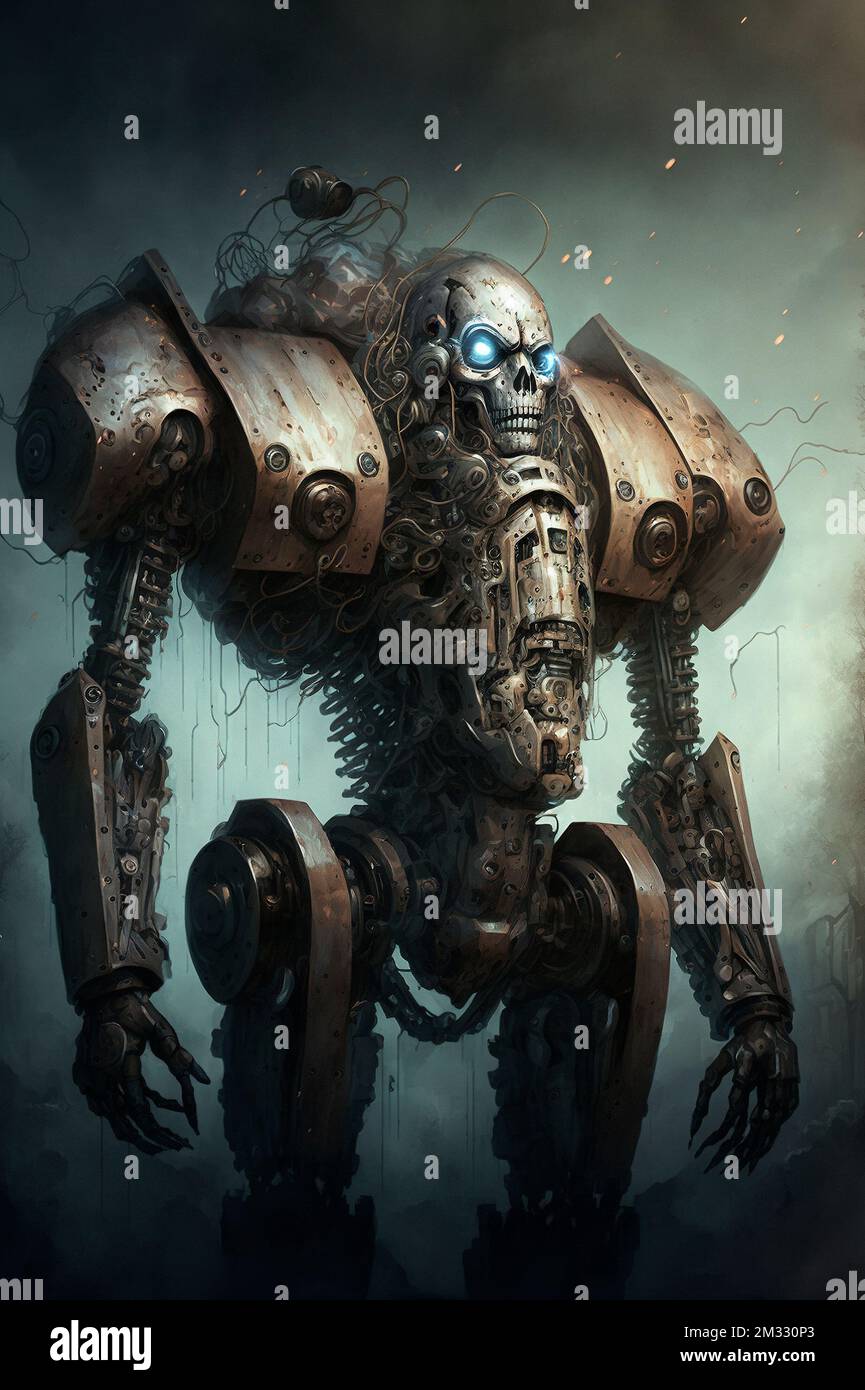 Robot destruction hi-res stock photography and images - Alamy